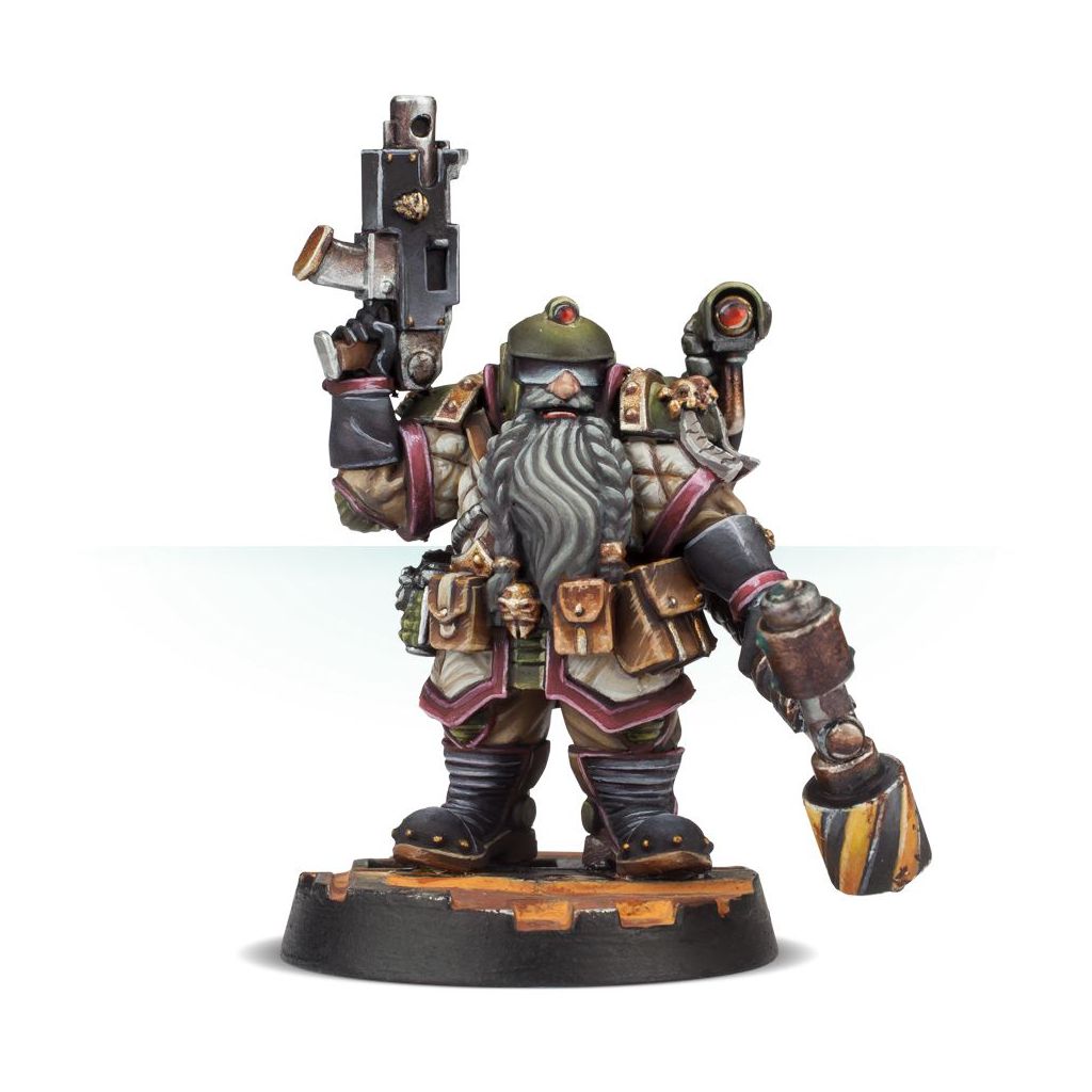 Necromunda Fw: Grendl Grendlsen, Squat Bounty Hunter - HOBBY MAX