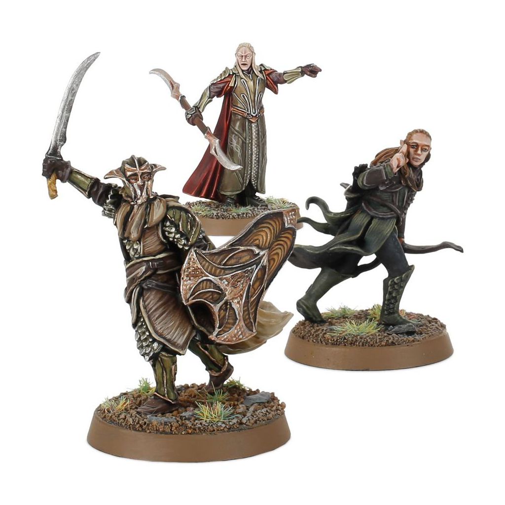 The Hobbit: Mirkwood Elf Captains - HOBBY MAX