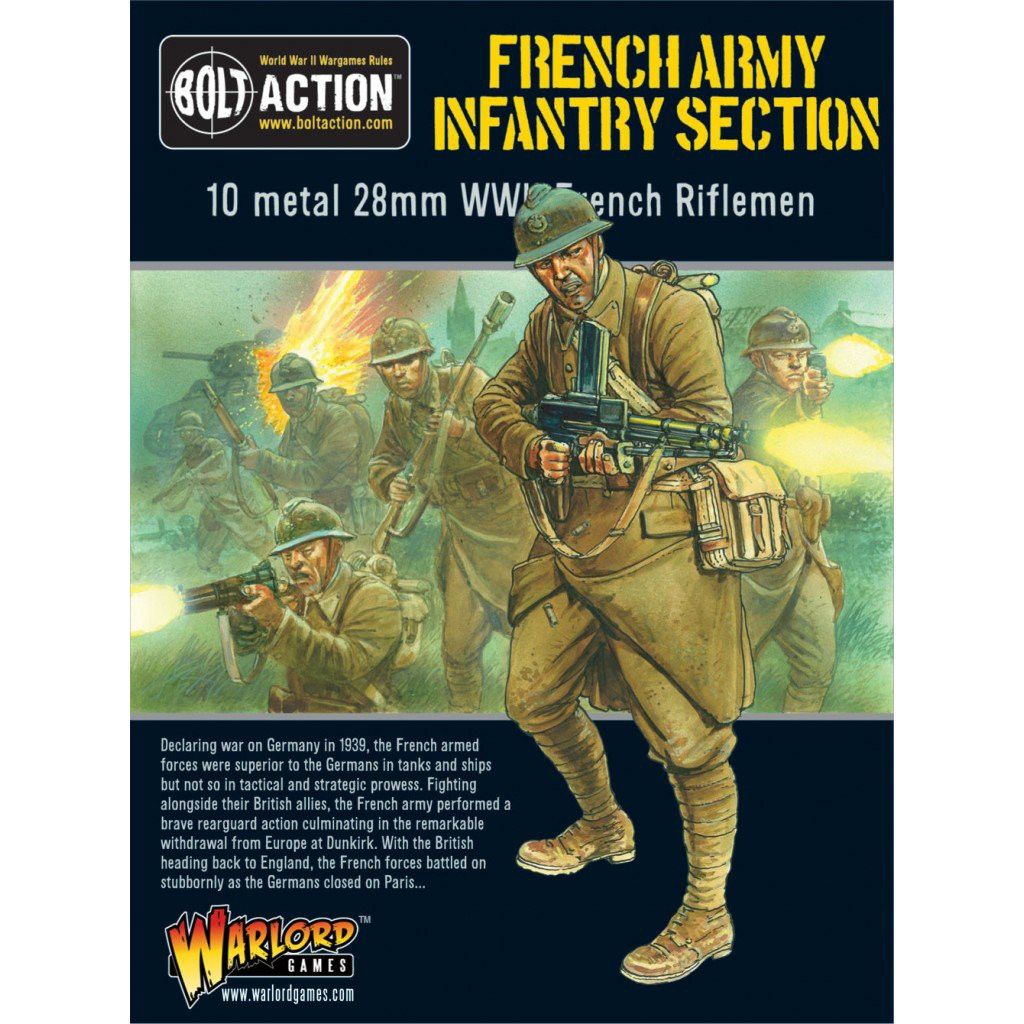 Bolt Action: French Army Infantry section - HOBBY MAX