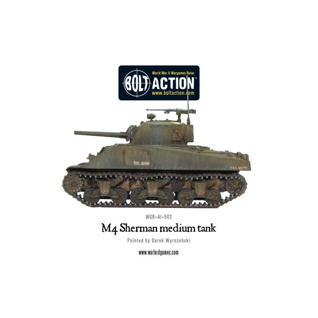 Bolt Action: M4 Sherman (75) - HOBBY MAX