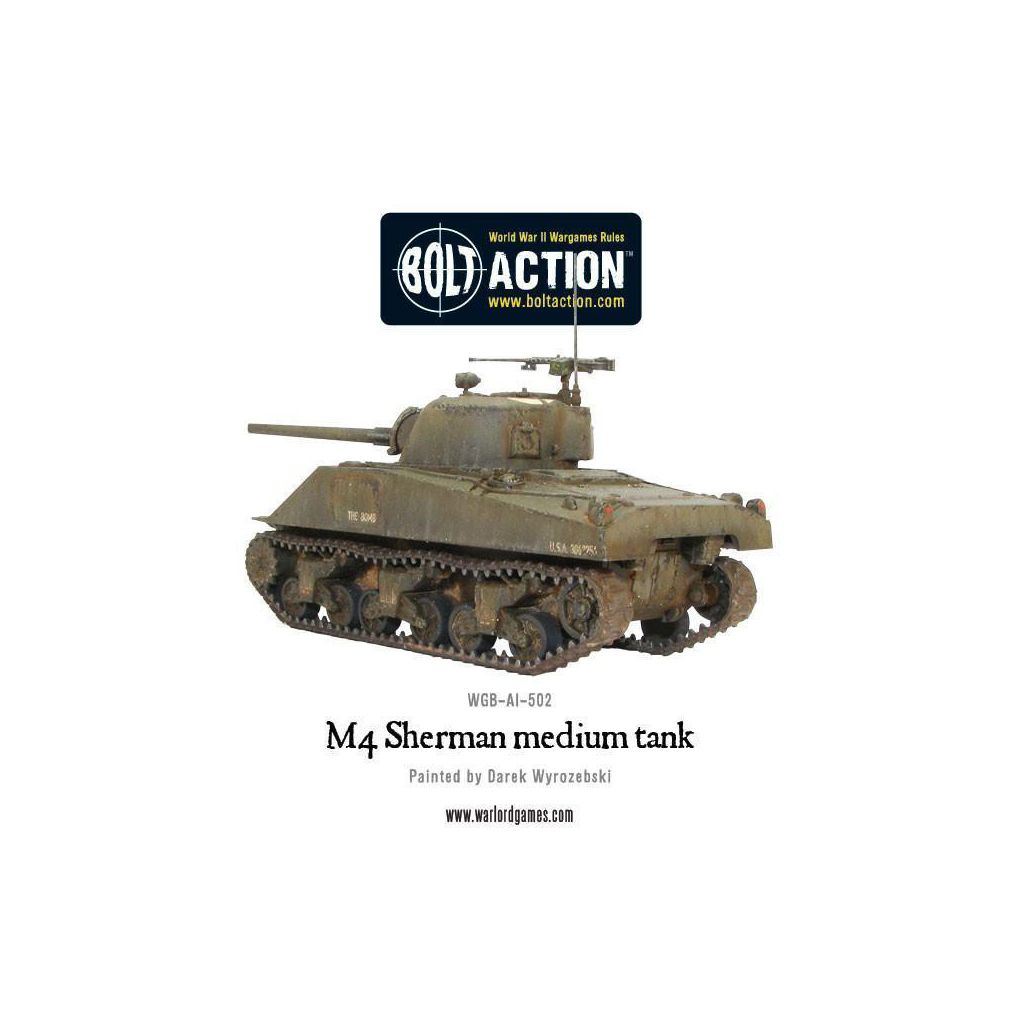 Bolt Action: M4 Sherman (75) - HOBBY MAX