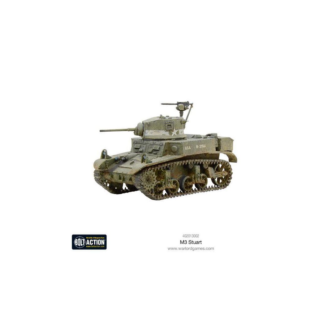 Bolt Action: M3 Stuart - HOBBY MAX