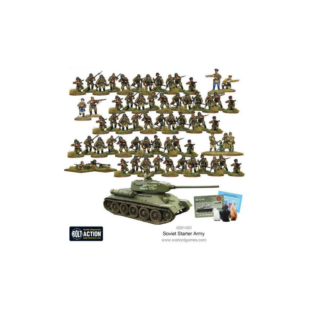 Bolt Action: Soviet Starter Army - HOBBY MAX