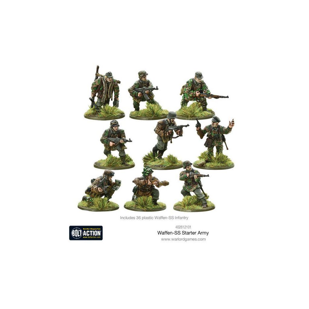 Bolt Action: Waffen SS Starter Army - HOBBY MAX