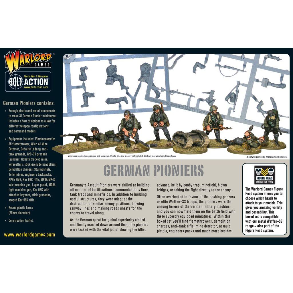 Bolt Action: German Pioneers - HOBBY MAX