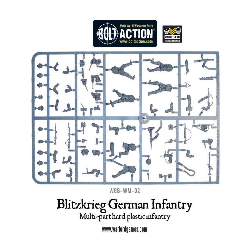 Bolt Action: Blitzkrieg! German Infantry - HOBBY MAX