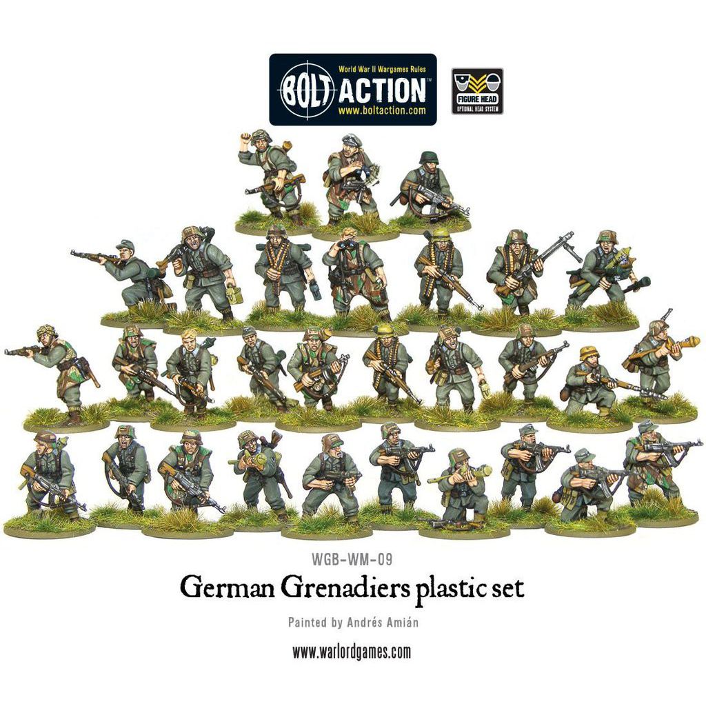 Bolt Action: German Grenadiers - HOBBY MAX