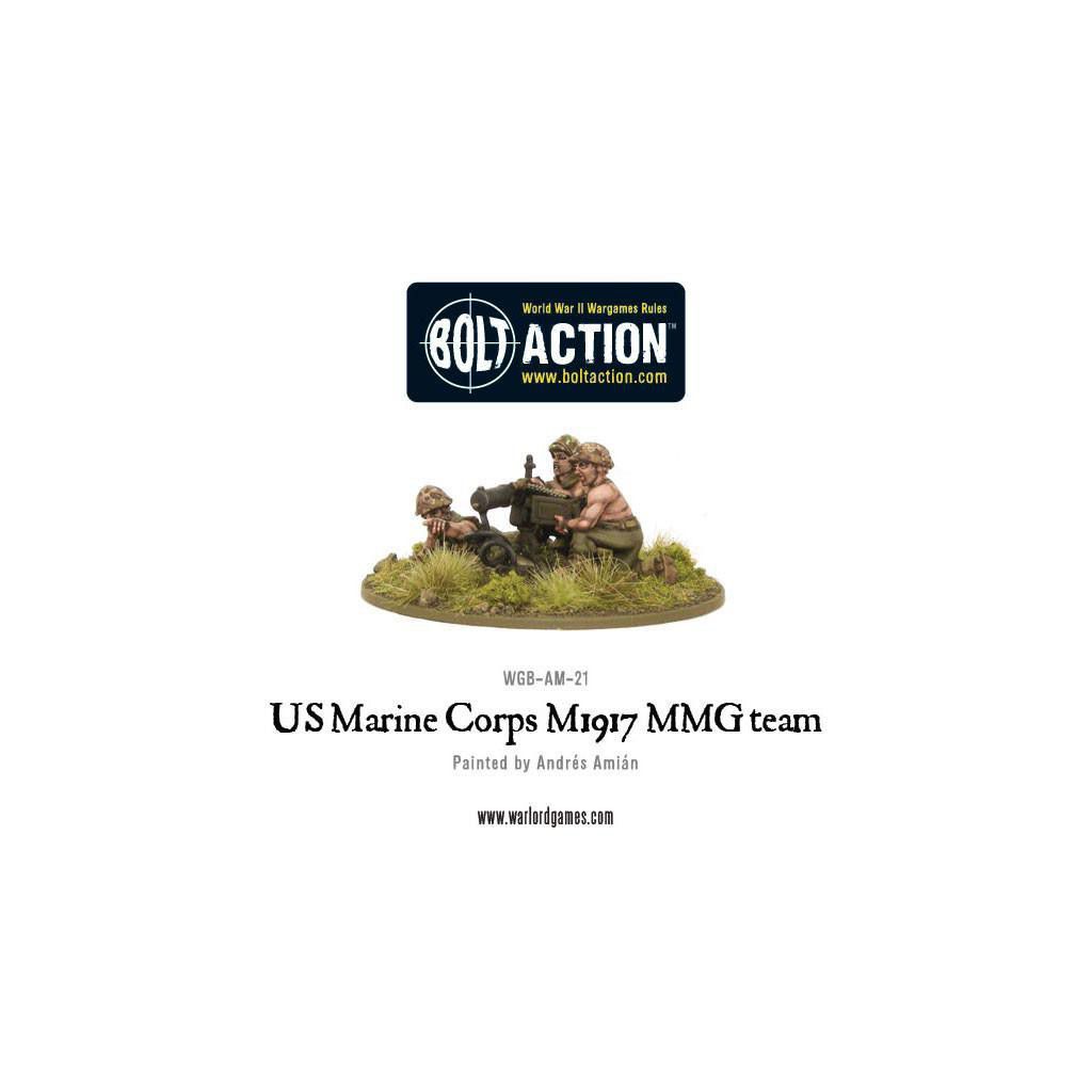 Bolt Action: USMC M1917 MMG team - HOBBY MAX