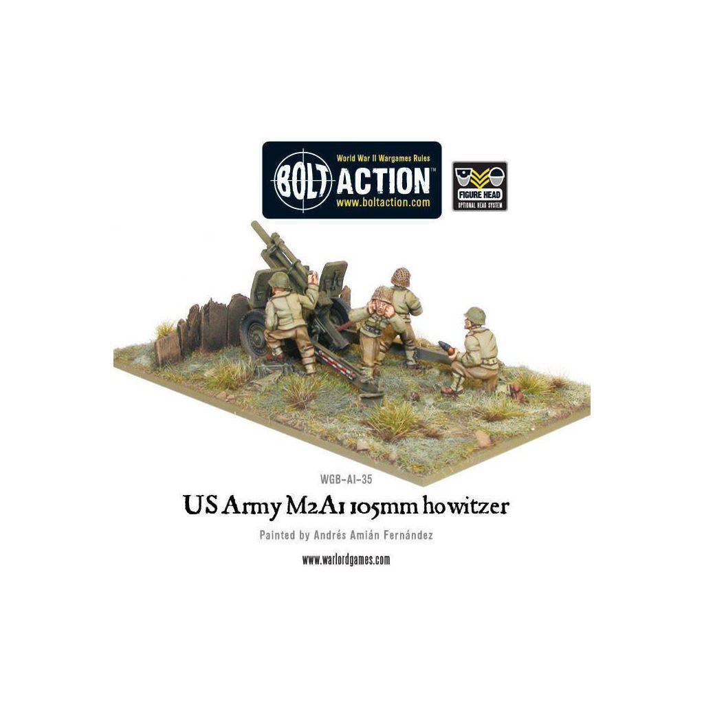 Bolt Action: US Army M2A1 105mm Howitzer - HOBBY MAX