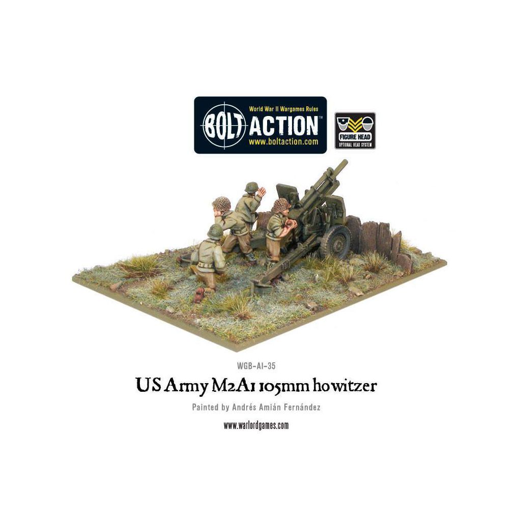 Bolt Action: US Army M2A1 105mm Howitzer - HOBBY MAX