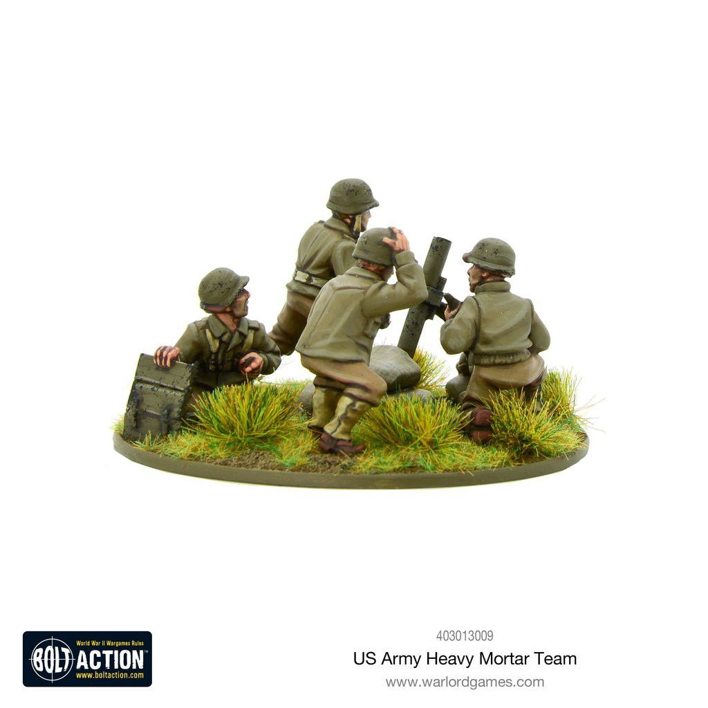 Bolt Action: US Army Heavy Mortar Team - HOBBY MAX