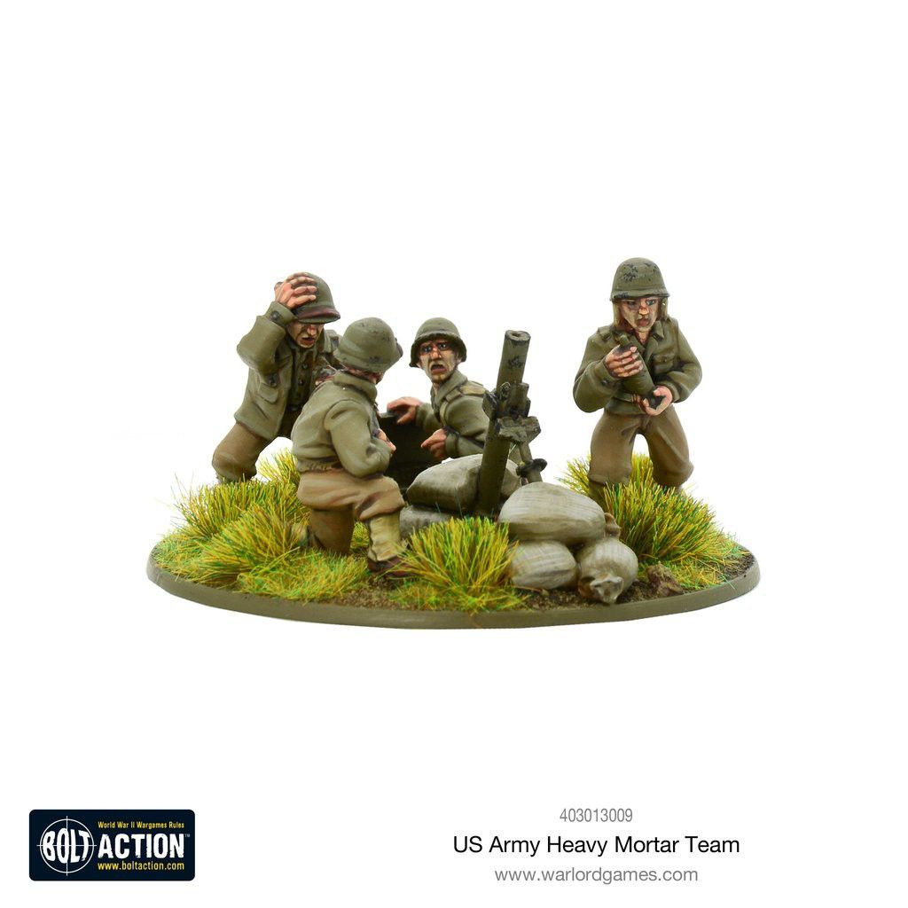 Bolt Action: US Army Heavy Mortar Team - HOBBY MAX