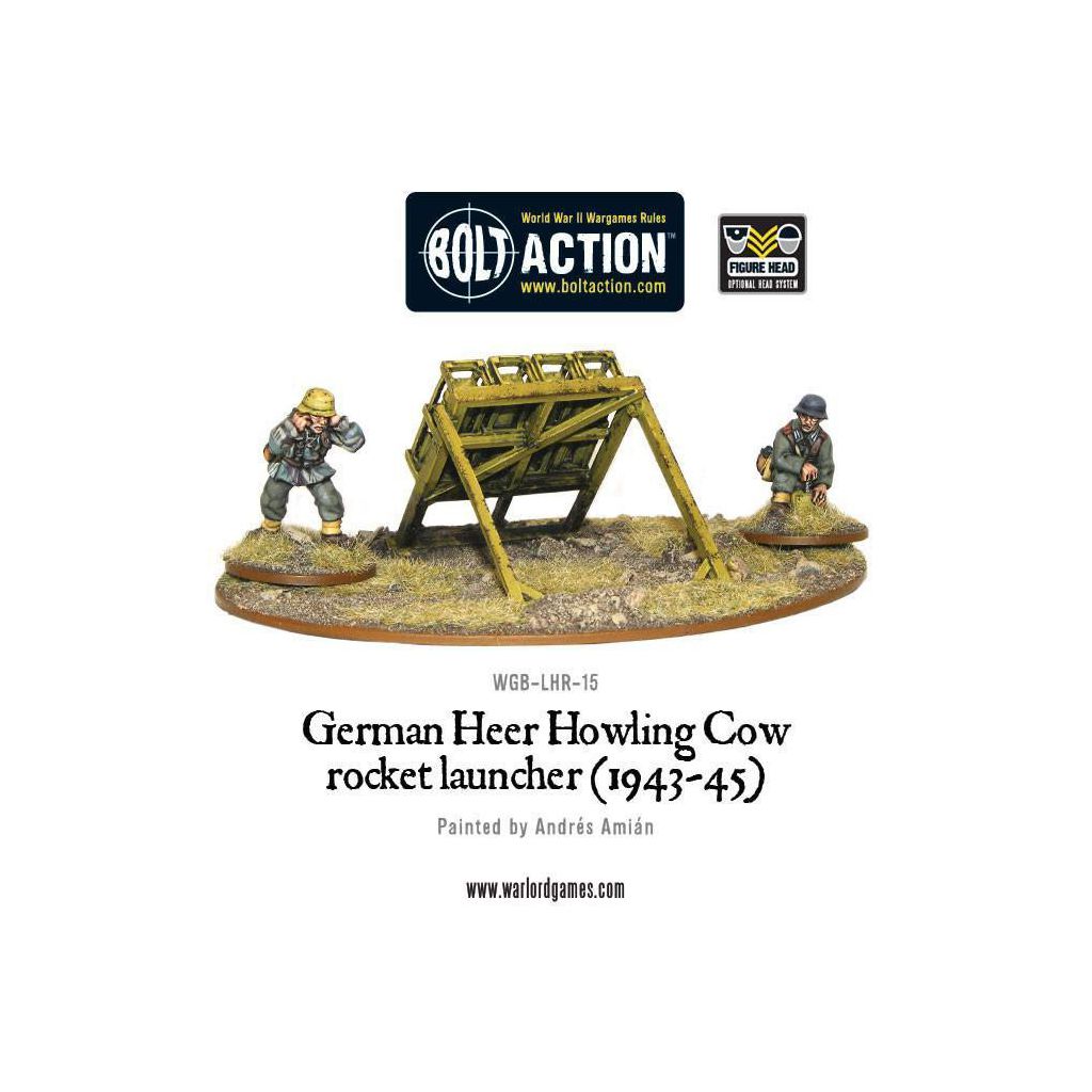 Bolt Action: German Heer Howling Cow Rocket Launcher - HOBBY MAX