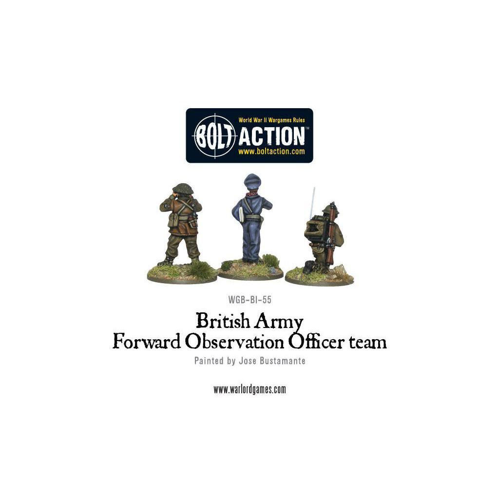 Bolt Action: British Army Forward Observer Team - HOBBY MAX