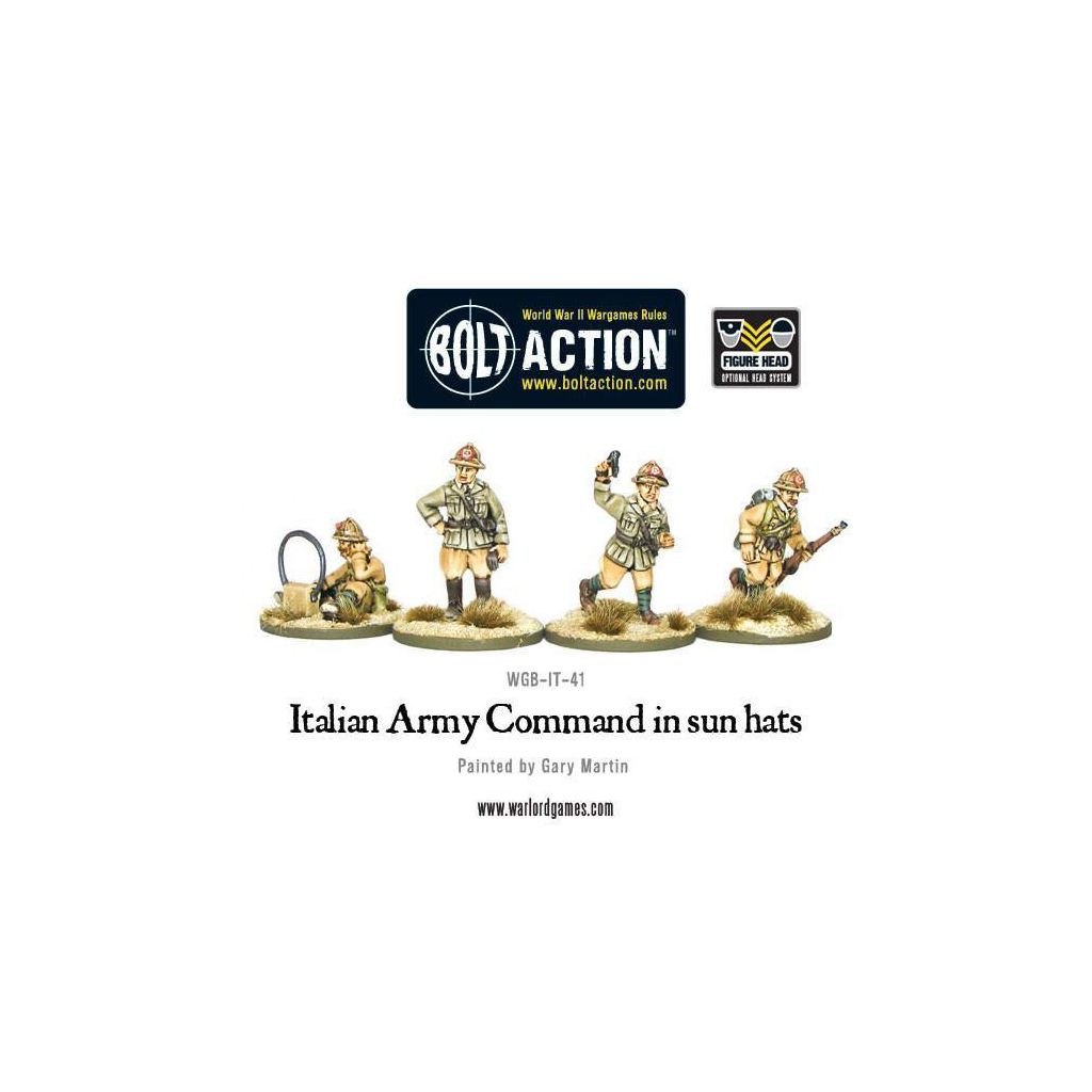 Bolt Action: Italian Army HQ - HOBBY MAX