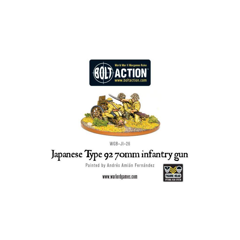 Bolt Action: Imperial Japanese Type 92 70mm Infantry Gun - HOBBY MAX