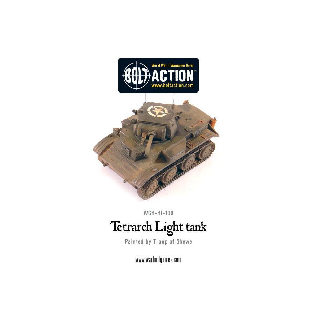 Bolt Action: Tetrarch Light Tank - HOBBY MAX