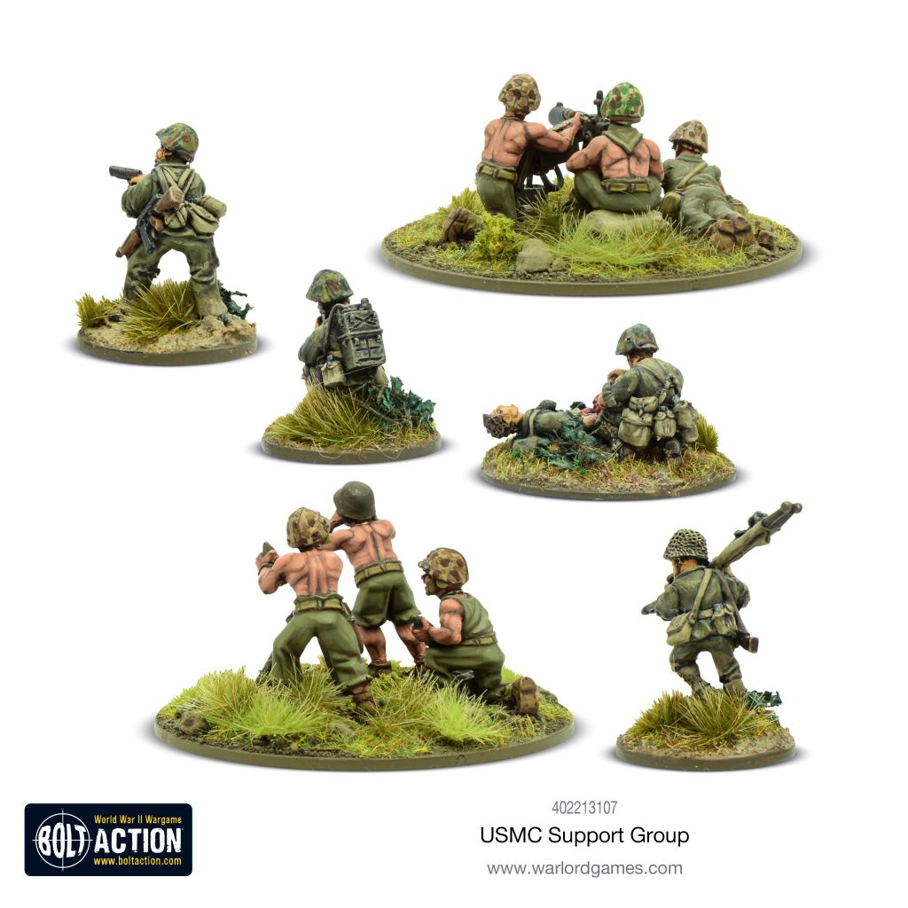 Bolt Action: USMC Support Group - HOBBY MAX