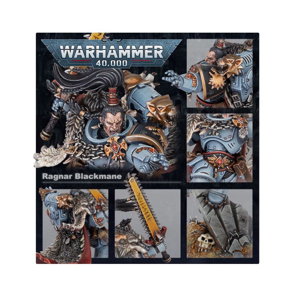 Space Wolves: Ragnar Crinière Noire - HOBBY MAX