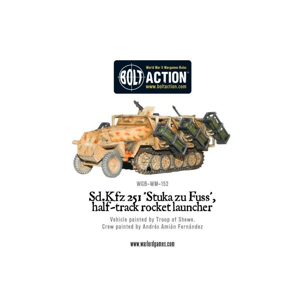 Bolt Action: Sd.Kfz. 251 Stuka Zu Fuss - HOBBY MAX