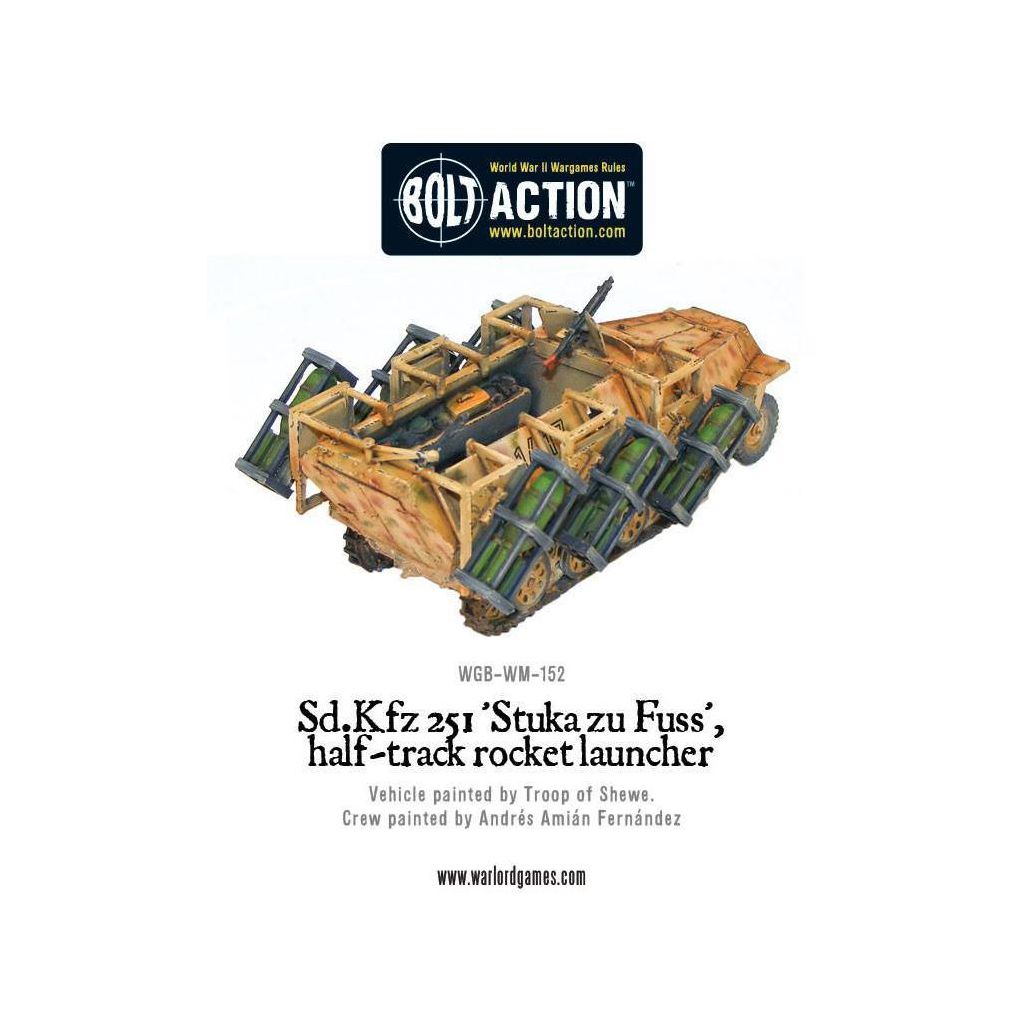 Bolt Action: Sd.Kfz. 251 Stuka Zu Fuss - HOBBY MAX