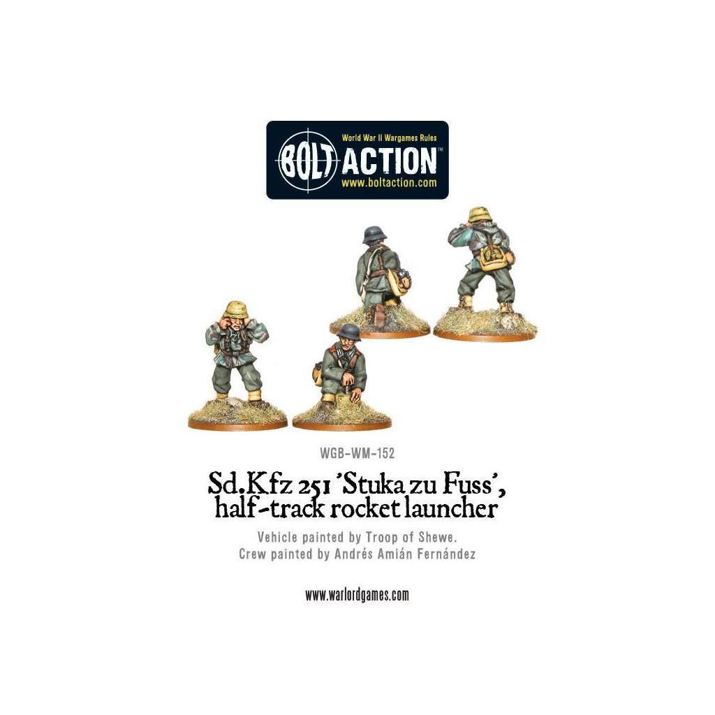 Bolt Action: Sd.Kfz. 251 Stuka Zu Fuss - HOBBY MAX
