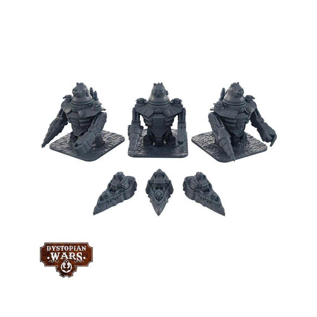Dystopian Wars: Marena Battlefleet Set - HOBBY MAX