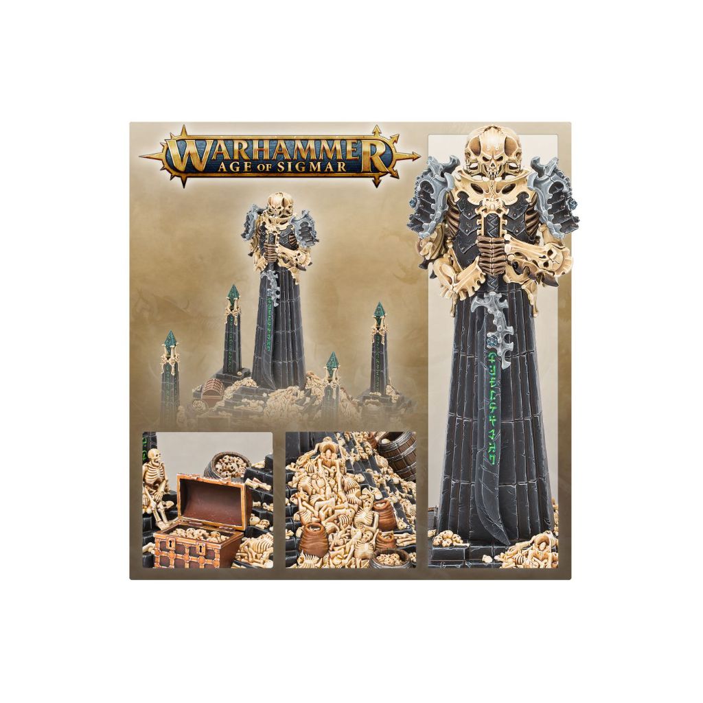 Décor: Ossiarch Bonereapers Bone-tithe Nexus - HOBBY MAX