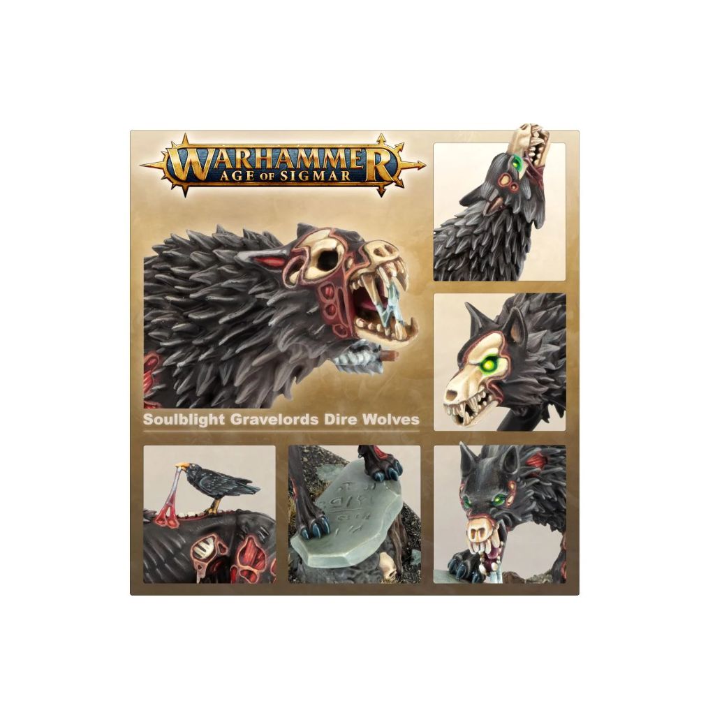 Soulblight Gravelords: Dire Wolves - HOBBY MAX