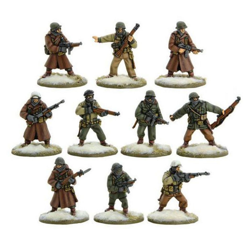 Bolt Action: US Army Veterans Squad (Winter) - HOBBY MAX