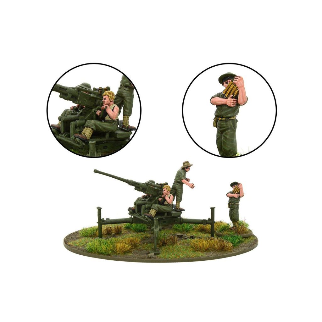 Bolt Action: Australian 40mm Bofors AA Gun - HOBBY MAX