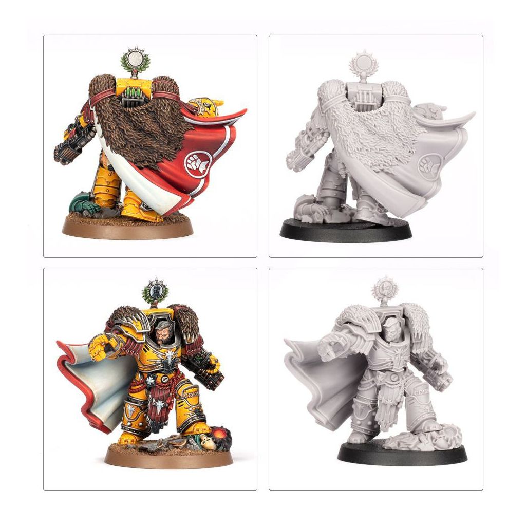 Imperial Fists Fw: Lord-Castellan Evander Garrius - HOBBY MAX