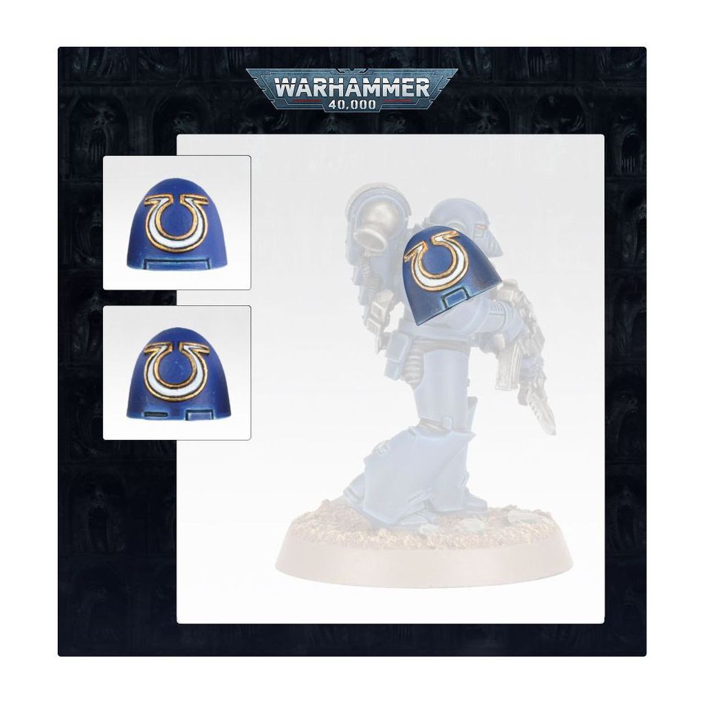 Ultramarines Fw: MkVI Shoulder Pads - HOBBY MAX