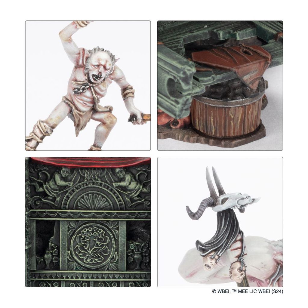 The Hobbit: Goblin King & Retinue - HOBBY MAX