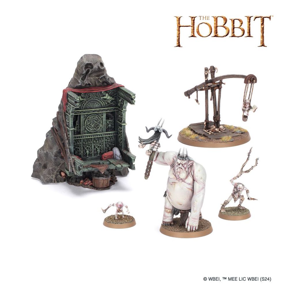The Hobbit: Goblin King & Retinue - HOBBY MAX
